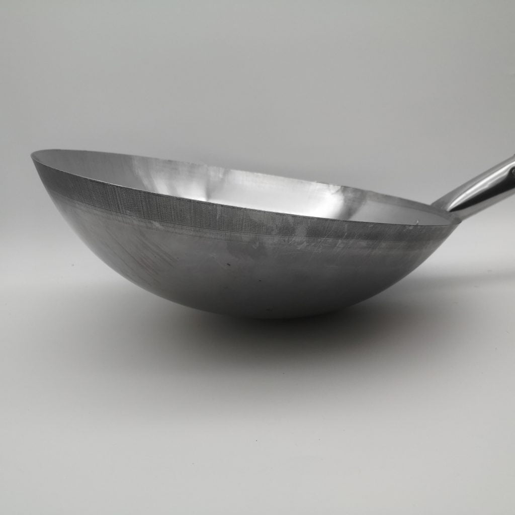 Horse Stainless Steel Deep Shape Wok with Wooden Handle – Miri ...